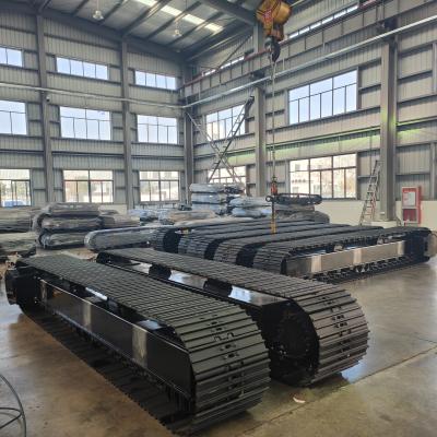 China Machinery Repair Shops Steel Crawler Track Onderstel voor Track Mobile Crusher Te koop