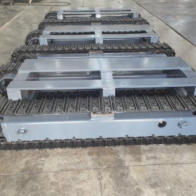 Cina Chassis per mini mini mini di scarico in gomma di acciaio per miniere in vendita