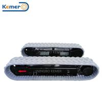 China HYDRAULIC DRIVE Engine Model Mini Rubber Track Chassis for Mining Excavator KRT3000 for sale