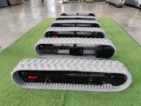 China HYDRAULIC DRIVE Engine Model Mini Rubber Track Chassis for Mining Excavator KRT3000 for sale