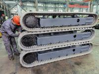 China HYDRAULIC DRIVE Engine Model Mini Rubber Track Chassis for Mining Excavator KRT3000 for sale
