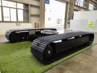 China 80 Ton Loading Capacity Customized Crawler Track Undercarriage for Durable Excavation for sale