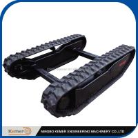 China Long-lasting Durability Rubber Track Undercarriage with Angle for sale