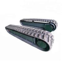 China Rubber Track Crawler Undercarriage for Mechanical Engineering Mining and Drilling Rig for sale