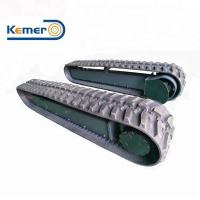 China Rubber Track Crawler Undercarriage for Mechanical Engineering Mining and Drilling Rig for sale
