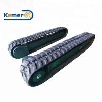 China Rubber Track Crawler Undercarriage for Mechanical Engineering Mining and Drilling Rig for sale