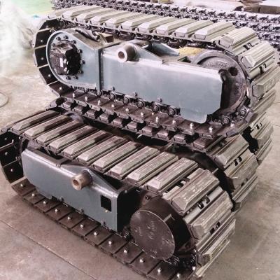 Cina Video supporto tecnico dopo il servizio Sottocarro Mini Crawler in acciaio con cuscinetti di gomma in vendita
