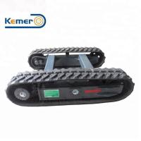China Construction Machinery Drilling Rigs Mini Crawler Chassis with 1 Ton Loading Capacity for sale