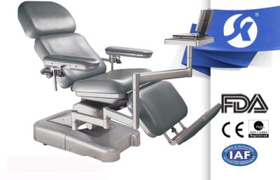 China Multi Function Electric Medical Exam Room Furniture Blood Extraction Chair for sale