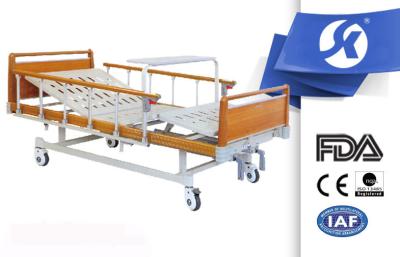 Cina Letto di ospedale manuale dell'attrezzatura della scuola materna dell'ospedale di 2 manovelle con 2 funzioni in vendita