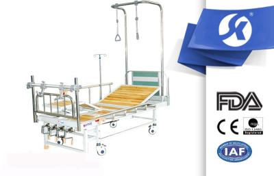 Cina Funzioni manuali della manovella tre del letto di ospedale della trazione ortopedica regolabile del lusso quattro in vendita