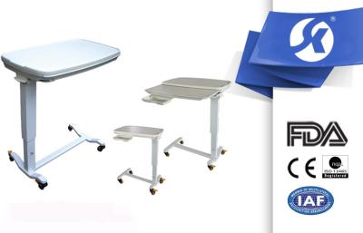 China CE Movable Stainless Steel Hospital Overbed Table Patient use for sale
