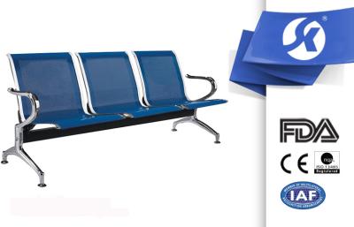 China Navy Blue Medical Waiting Room Chairs / Waiting Room Seating for sale
