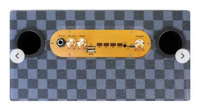 China 16W Retro Portable Bluetooth Speaker TWS USB Outdoor BT Speaker for sale