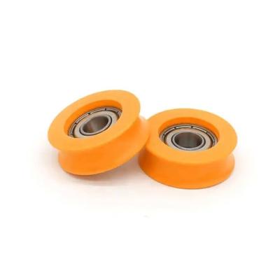 China Deep Groove Ball Bearing POM Wheel 698 Nylon Roller for Smooth Running in Fitness Equipment for sale