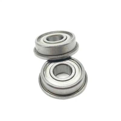 China MF128ZZ 8x12x3.5mm Flanged Miniature Ball Bearing for Single Row Seals Type ZZ 2RS OPEN for sale