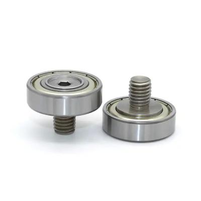 China Rolling Mill Deep Groove Ball Bearing Inner Ring with M10 Screw 6002ZZ External Thread for sale