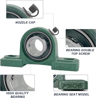China UCP208-24 Self-Align Pillow Block Bearing for V3 Vibration in Industrial Applications for sale