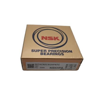 Cina NSKTAC serie C 30TAC62CSUHPN7C spirale angolare di contatto a sfera di sostegno con cuscinetto 30*62*15mm in vendita