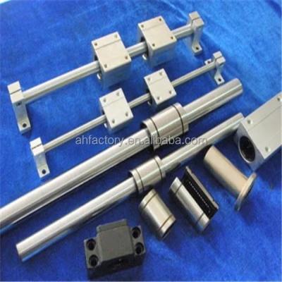 China CNC Aluminum Round Linear Guide Rail SBR12 and Linear Slide Block SBR30UU for Market for sale