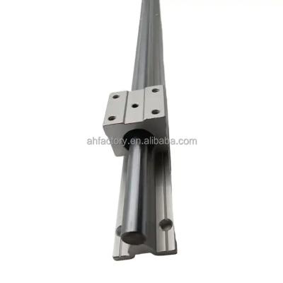 China Customizable Length CNC Aluminum Round Linear Guide Rail SBR12 with SBR30UU Slide Block for sale