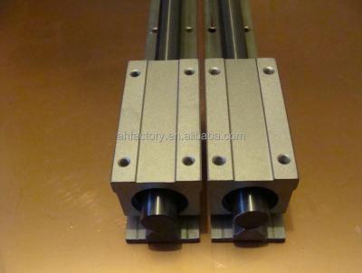 China Lineair bewegende kogellager SBR16LUU voor CNC-router lange koperen kooi Te koop