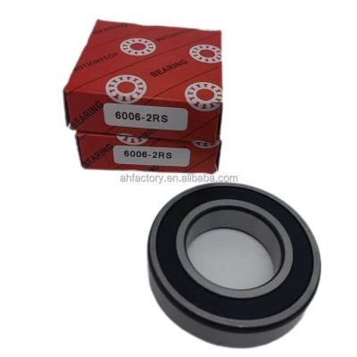 China Rolamentos de Esferas de Ranura Profunda de Motocicletas 6006-2RS Caixa de cobre e certificado ISO9001 2008 à venda