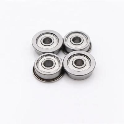 China Aço cromado personalizado GCR15 2Z ZZ selos tipo rolamento de flange para máquinas industriais à venda