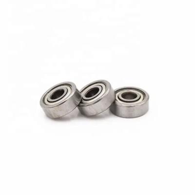 China Rolamentos de esferas de rolamento de aço cromado de linha única R2ZZ 4.762*12.7*4.978 mm para mineração e metalurgia à venda