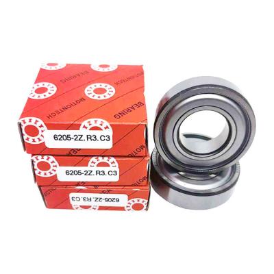 Cina 6205-2Z/C3 Cuscinetti a sfera a scanalatura profonda in acciaio inossidabile 6205-2Z/C3 con sigilli 2Z ZZ Tipo in vendita
