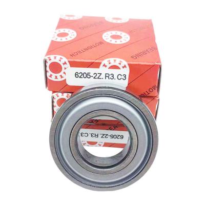 China 6205-2Z/C3 Rolamentos de Esferas de Ranhura Profunda de Linha Dupla de Longa Duração para Automóveis e Tratores à venda