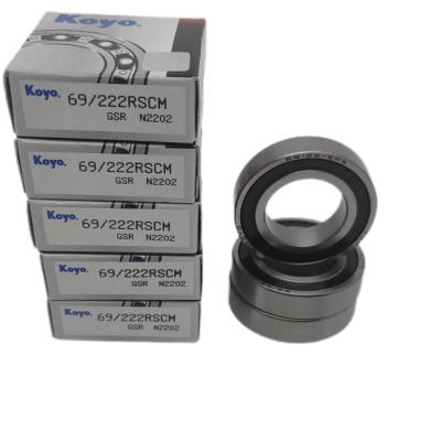 Cina Cuscinetto a sfera a scanalatura profonda non standard 69/22-2RS 22*39*9mm con guarnizioni di tipo 2RS e sfera in vendita