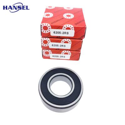 Cina 25 mm dimensione del foro C0 C2 C3 C4 C5 doppia fila cuscinetti a sfera a scanalatura profonda 6205-2rs di SKF in vendita