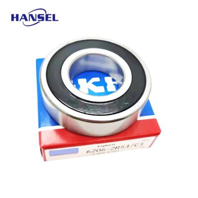 Cina Dimensione del foro 0 30 mm S K F Cuscinetti a sfera a scanalatura profonda 6206-2RS1/C3 per prestazioni in vendita