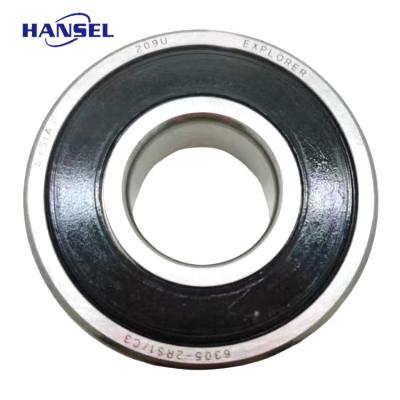 Cina Cuscinetti a sfera a scanalatura profonda 6305-2RS1/C3 Cuscinetto in miniatura per strutture a fila singola in vendita