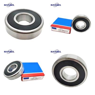 Cina Cuscinetti a sfera a scanalatura profonda 6305-2RS1/C3 Cuscinetto in miniatura per strutture a fila singola in vendita