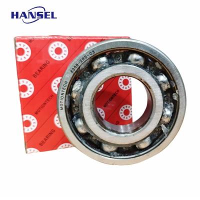 China Long Life Chrome Steel Deep Groove Ball Bearings 6308-2RS-C3 for Car Wheel Hub Unit for sale
