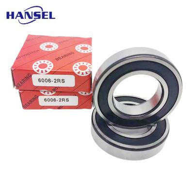 Cina Cuscinetti a sfera a scanalatura profonda ad alta velocità 6006-2RS con lunga durata e vibrazione Z2V2 in vendita