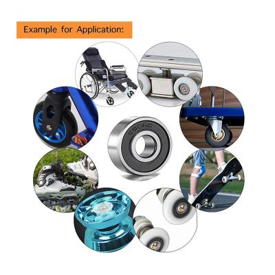 Cina 8*22*7mm F 608 ZZ Cuscinetto a sfera a scanalatura profonda ad alta precisione per macchine industriali in vendita