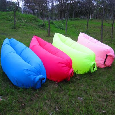China Air Mattress Inflatable Sleeping Bag 260cm X 70cm Nylon Ripstop Sleeping Bag for sale
