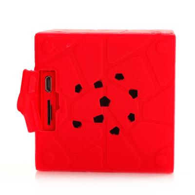 China Square Microboom Bluetooth Hiking Speaker Waterproof With Hang Loop for sale