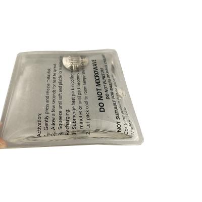 China Custom Outdoor Reusable PVC Pocket Hot Pack 7.8 X 7.8CM for sale
