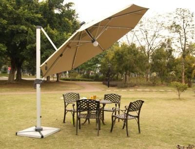 Cina Parasole telecomandato del patio dell'ombrello della spiaggia dell'ombrello doppio 150cm di alluminio del parasole in vendita