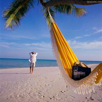 China 280*140CM Lightweight Durable Taffeta Parachute Nylon Collapsible Camping Hammock With Mosquito Net For Trees for sale