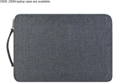 China Grey 18'' Waterproof Laptop Sleeve Case Lightweight Laptop Sleeve With Handle for sale