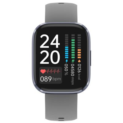 China Waterproof IP68 Fitness Tracker Device 300mAh Sport Smart Watch 1.96'' Full Touch Screen for sale