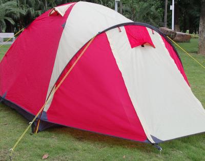 Cina 350*210*135CM All'aperto Four Season Camper Shelter PU Coated Double Layer Trekking Tent in vendita