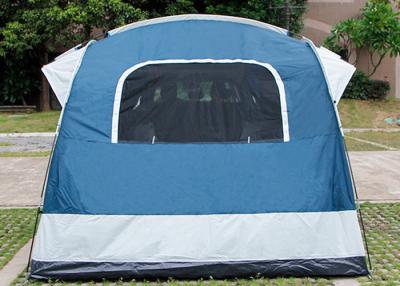 Cina 2 persone 250*250*200CM impermeabile PU2000MM rivestito blu 210D poliestere tenda da tetto all'aperto SUV Pick Up Shelter in vendita