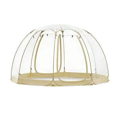 China Large 300*300*205CM Spherical Bubble Viewing House Portable Quick-Setup Outdoor Winter Warm Transparent Tent For Outdoor Events Camping And Sporting Activities for sale