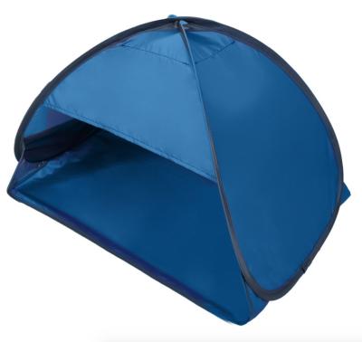 Cina Tenda di pop-up all'aperto blu pieghevole leggera del riparo di Sun del poliestere delle tende di campeggio 190T 70X50X45cm in vendita